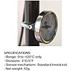 Brannan Clip on pipe thermometer - Radiator Balancing Thermometer for ...