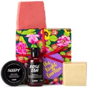 Amazon.co.jp: LUSH Night Garden Gift Set, Present, Limited Foam, Bath ...