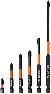 6Pcs PH2 Magnetic Cross Bit Set Phillips Impact Batch Head Hardness ...