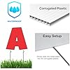 Amazon.com : Generic Custom Letter Yard Sign-Build Your Own Sign-Lawn ...