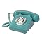 TelPal Landline Phones for Home, Corded Home Phone, Retro Desktop House ...