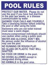 Amazon.com: Oregon Pool Rules Sign 2019Ws1824E : Everything Else