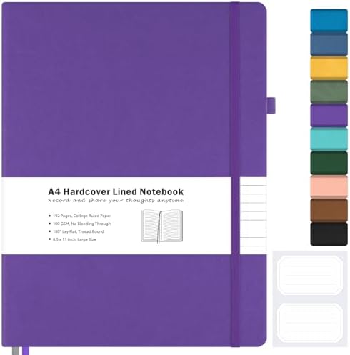 Amazon.com : EMSHOI Blank Notebook Journal - 320 Pages, 100gsm Thick ...