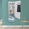 Amazon.com: Ironing Board Cabinet Wall Mounted, Cabinet with Built-in ...