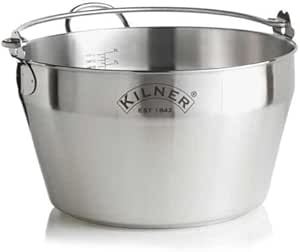 Amazon.com: Kilner stainless steel maslin pan : Home & Kitchen