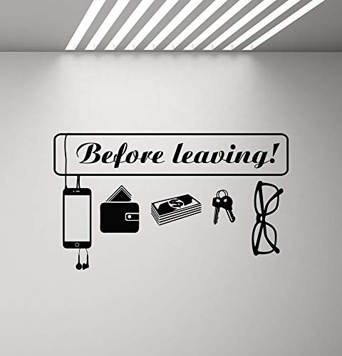 Buy Gadgets Wrap Before Leaving Sign Wall Decal House Hallway Decor ...