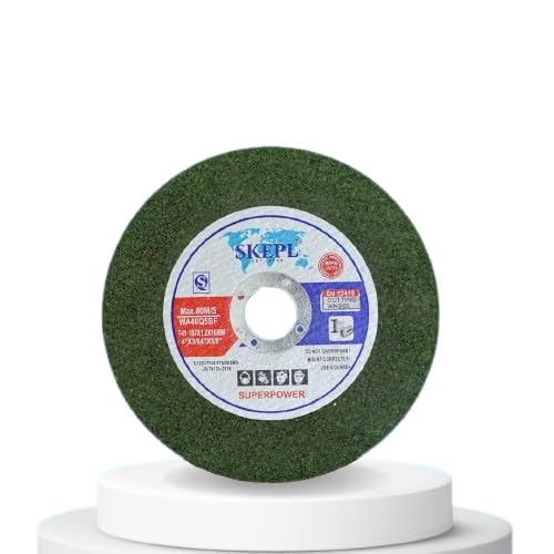 SKEPL 4-Inch Double Net Cut off Wheels (107X1.2X16MM,2NET Black) for Metal and Stainless Steel ...