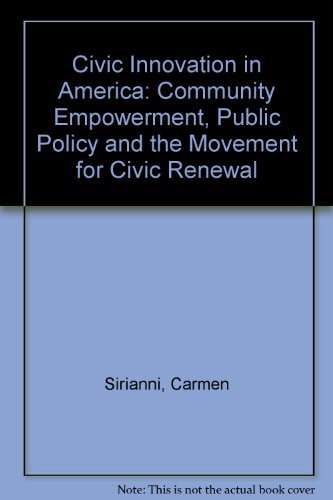 Amazon.com: Civic Innovation in America: Community Empowerment, Public ...