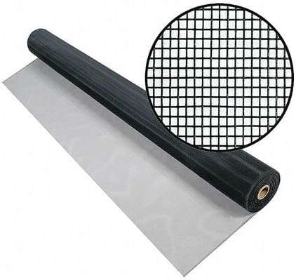 Aluminum Insect Screen Mesh Roll - Bug Screen for Patio, Window, Door ...