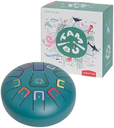 TAMBÚ Tambour de langue en acier. 8 pouces, 11 notes. Handpan ...