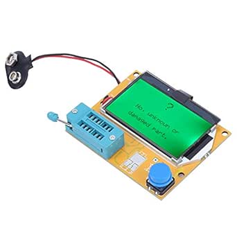 Transistor Tester Meter Bjt Graphical Capacitance Meters: Amazon.com ...