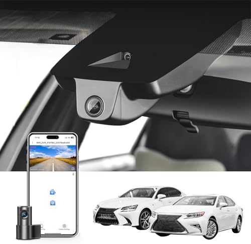 Amazon.com: Mangoal Front 4K & Rear 1080p Dash Cam for Lexus ES 2018 ...