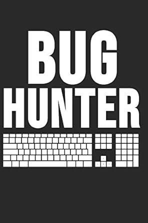 Bug Hunter: 6 x 9 Dot Grid Dotted Notebook for Programmer, Coder ...