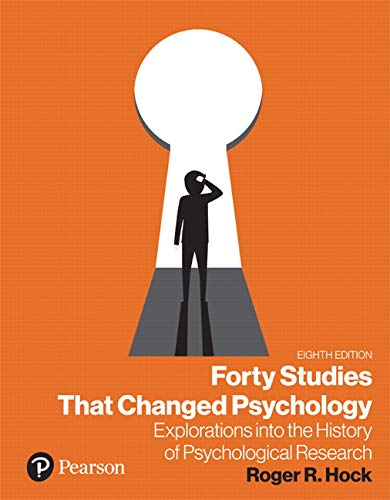 Amazon.com: Forty Studies that Changed Psychology [RENTAL EDITION ...