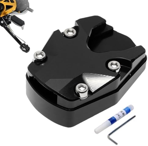 Amazon.com: Generic Motorcycle Kickstand Foot Side Stand Extension Pad ...