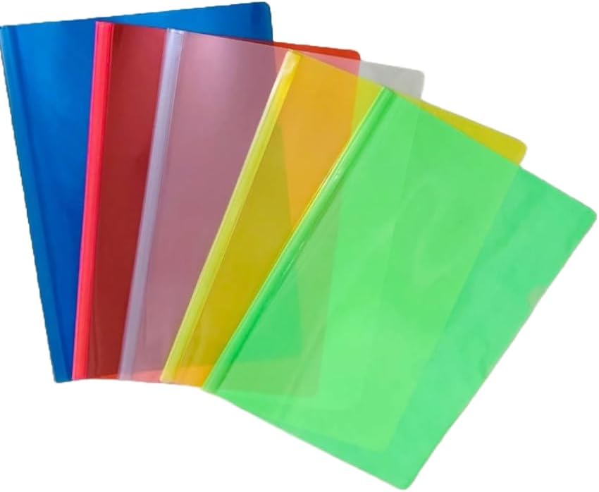 Trigger Plastic File A4 Size | Stick Transparent Durable File Folder ...