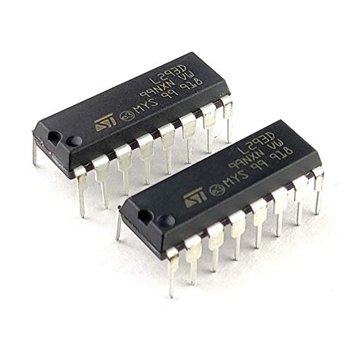 AVS COMPONENTS L293D Motor Driver IC(H-Bridge) SET OF 2 : Amazon.in ...