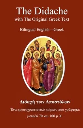 The Didache with the Original Greek Text: 9781592327775: Books - Amazon.ca