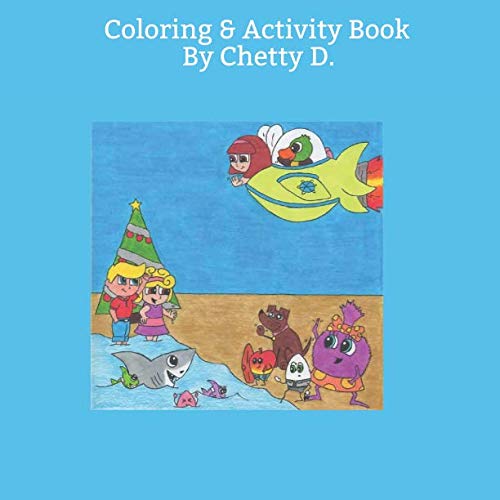 Amazon.com: Coloring & Activity Book by Chetty D.: 9781096343431: D ...