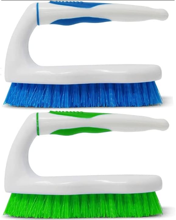 Scrubbing Brush Heavy Duty Hand Scrubber with Stiff Hand Scrub Deck ...