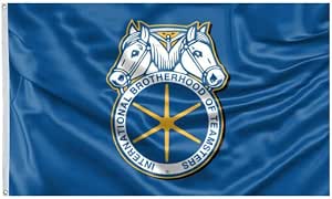Amazon.com : Teamsters Flag 3x5 Ft - UV Fade Resistant Double Printed ...