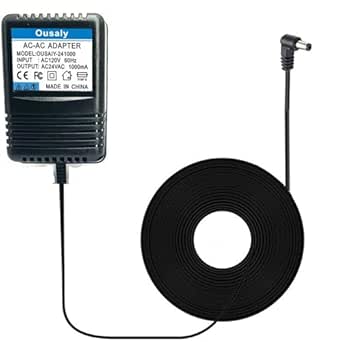Amazon.com : 24VAC ac/ac Power Adapter Transformer for Sprinkler System ...