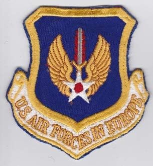 PATCHMANIA USAF Patch Cmd USAFE 1 US Air Force Europe Command Shield ...