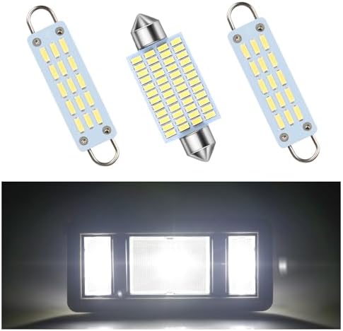 Amazon.com: ModitoFix LED Interior Map Dome Light Bulbs Replacement ...