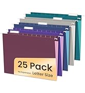 Amazon.com : SUNEE Hanging File Folders, 75 Pack Reinforced Hang ...