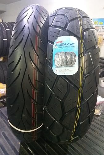 100/80-R17 (NYLON) & 140/60-R17 (RADIAL) MRF REVZ COMBO PACK 2 TYRES ...