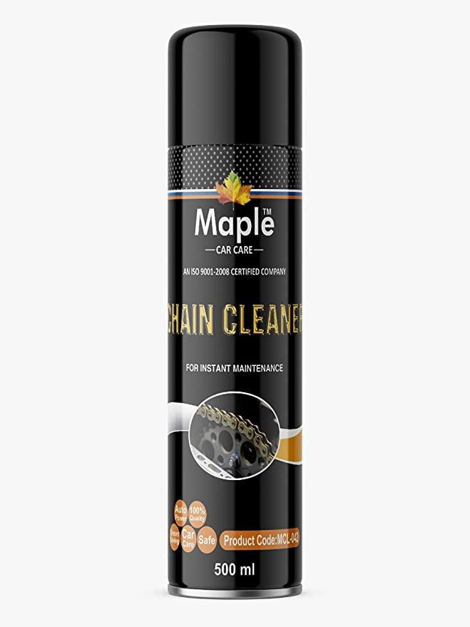 Maple Car Care Chain Cleaner Spray (500ml)/ Chain Cleaner and lube ...