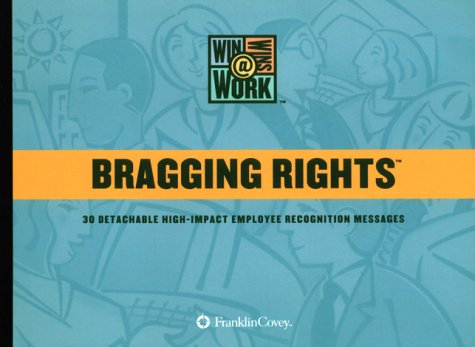 Buy Bragging Rights: 30 Detachable High-Impact Employee Recognition ...