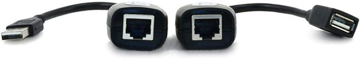 Extender USB 2.0, Extendeur USB Rj45 4 Hubs, USB over Ethernet Cat 5e/6 ...