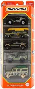 Amazon.com: Matchbox City Adventure III 5pack : Toys & Games