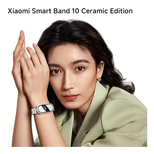 XIAOMI Smart Band 10 Fitness Tracker, 44mm AMOLED Display, 21Day ...