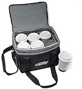 Amazon.com: Drink Caddy Portable Drink Carrier and Reusable Coffee Cup ...