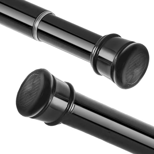 Curtain Poles No Drilling Adjustable Shower Poles Extendable Anti-Slip ...