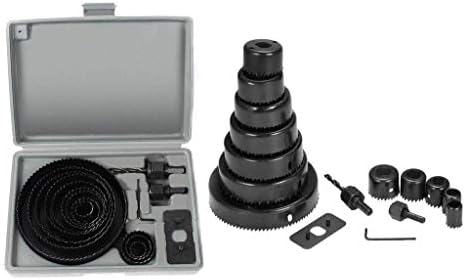 BOSCH Professional Hole Cutters 11 Piece Set | 8 HCS Holesaws Ø 22–68 ...