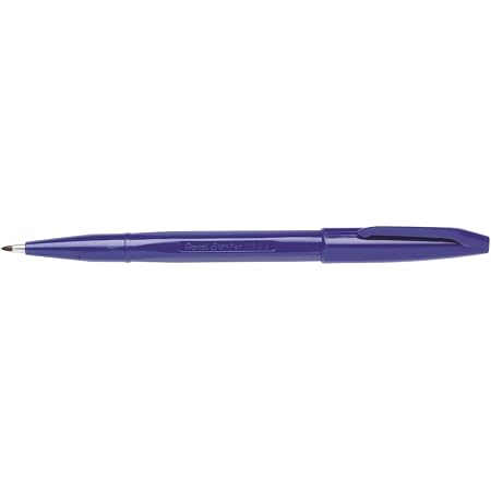 Pentel S520-C Sign Pen - Blue, Pack of 12 : Amazon.co.uk: Home & Kitchen