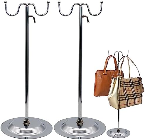 Amazon.com: GGOUPTY Handbag Display Stand Adjustable Height Metal Purse ...