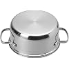 Amazon.com: Amazon Basics 12-Piece Stainless Steel Cookware Set: Home ...
