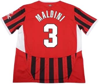 Amazon.com: Maldini Jersey MAGILE 20247-2025 RED&Black Color : Sports ...