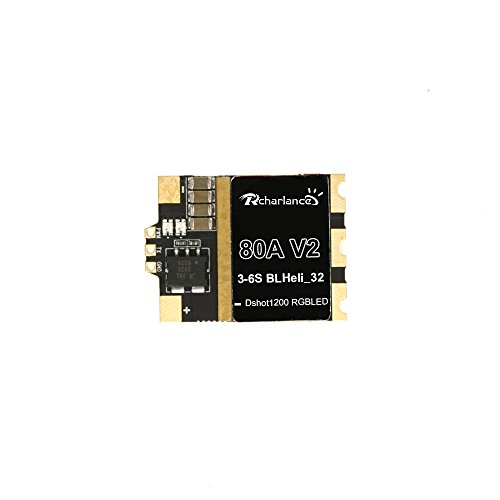 80A ESC BLHeli_32,Rcharlance Wraith32 Metal Brushless Electric Speed ...