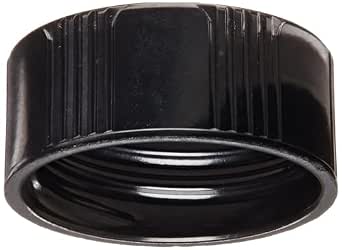 Kimble 73802-24400 Phenolic Cap with PTFE-Faced White Rubber Liner ...