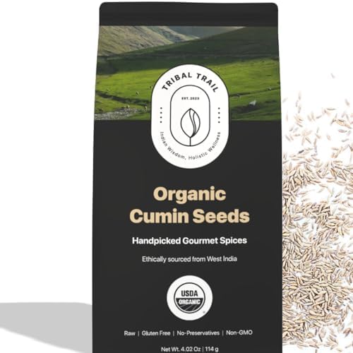 Amazon.com : Tribal Trail Organic Cumin Seeds | 4.02 oz | USDA Organic ...