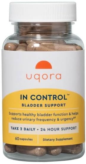 Amazon.com: Uqora in Control Bladder Support, 60 Capsules : Health ...