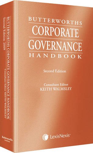 Amazon | Butterworths Corporate Governance Handbook | Walmsley, Keith | Law