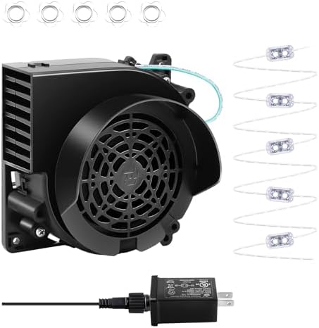 Inflatable Replacement Fan Blower - 12V 1.0A Blower with 12V 1.5A ...