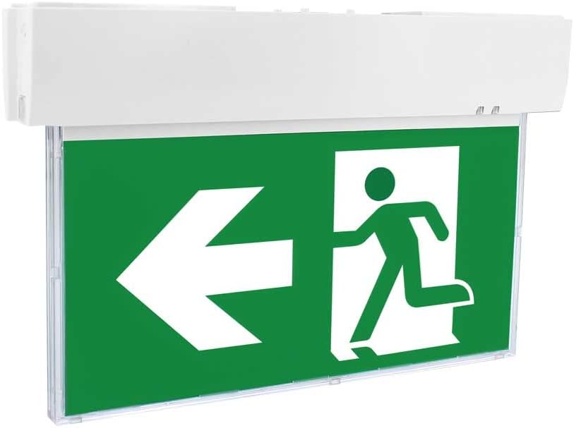 Dauerlicht LED Notleuchte Notbeleuchtung Exit Notausgang ...