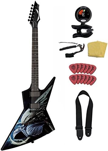 Amazon.com: Dean Zero Dave Mustaine AOD II Guitar with Accessory Pack ...